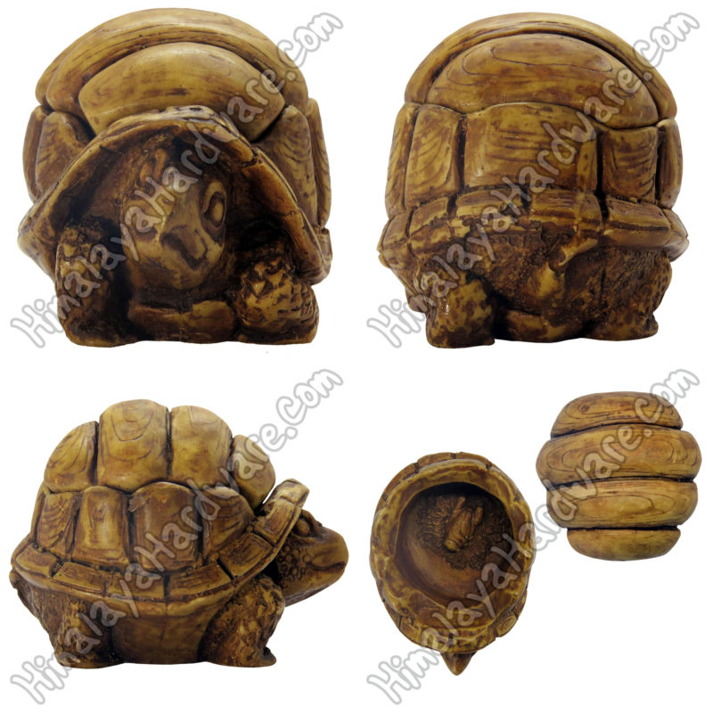 Resin Tortoise Box Container – Himalaya Hardware